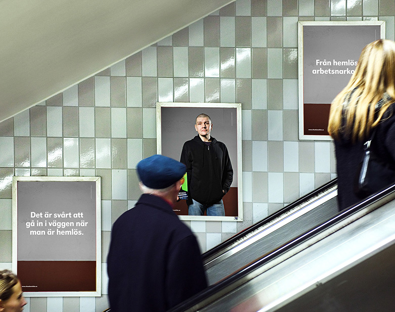 Det är svårt att gå in i väggen - Situation Sthlm