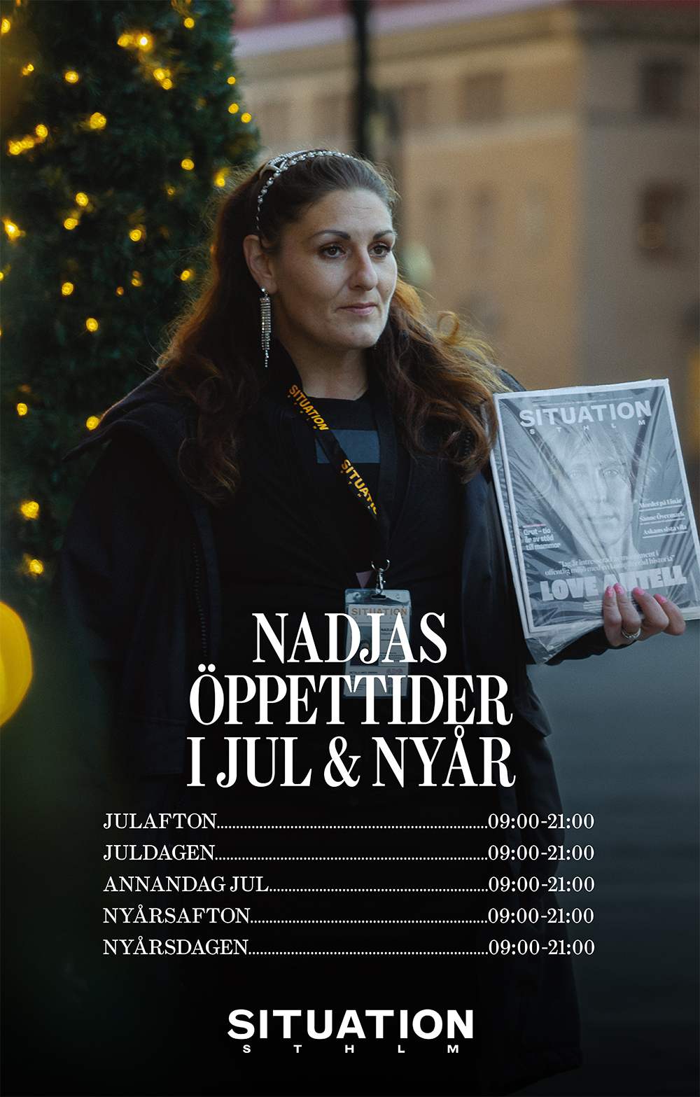 Öppettider - Situation Sthlm